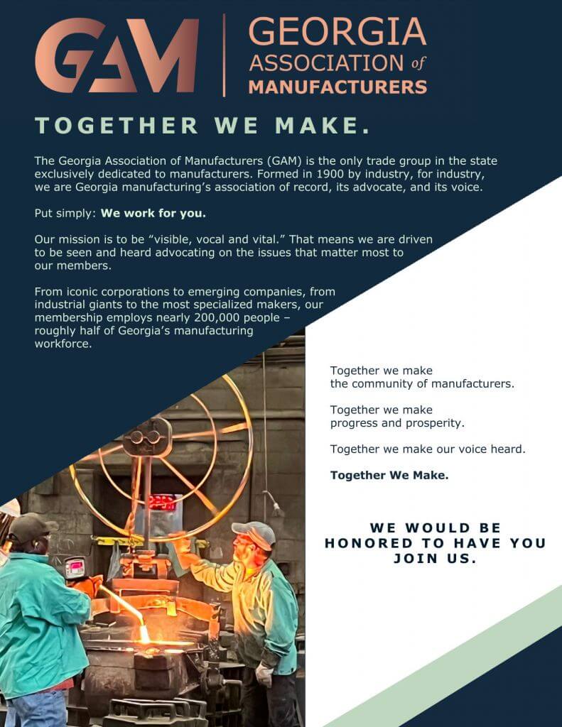Membership - Georgia Association of Manufacturers