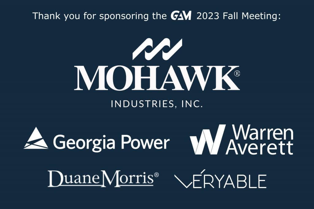 2023 Fall Meeting - Georgia Association of Manufacturers