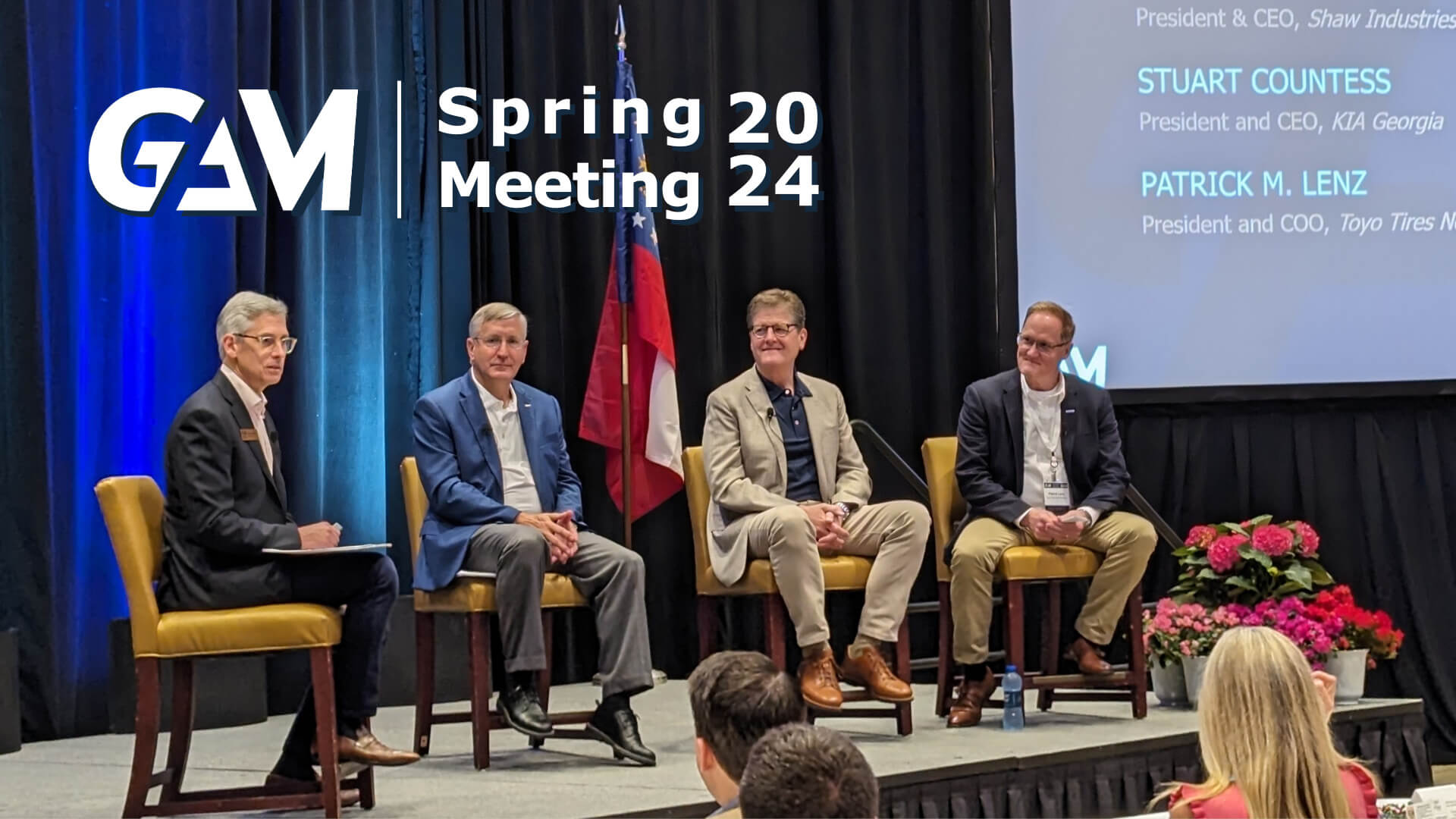 Leaders Gathered There. - Georgia Association of Manufacturers